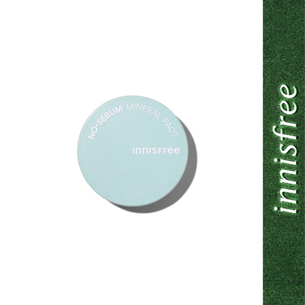 INNISFREE No Sebum Mineral Pact 8.5g (RENEWED) [Korean, Makeup ...
