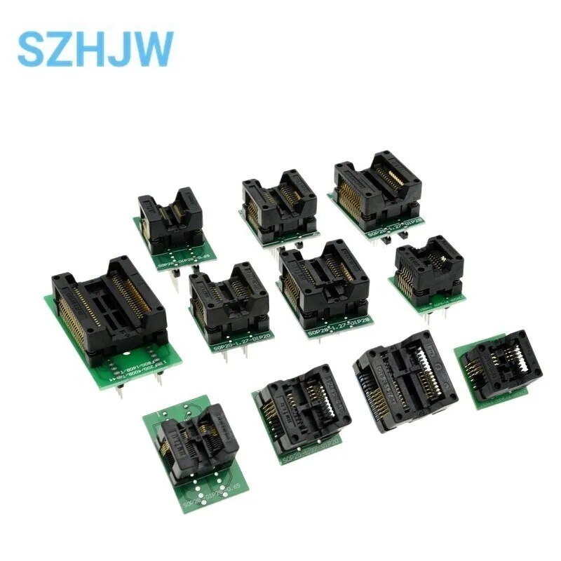 Burning Socket SOP8/14/16/18/20/24/28 to DIP 150/200/208/300 mil Wide ...