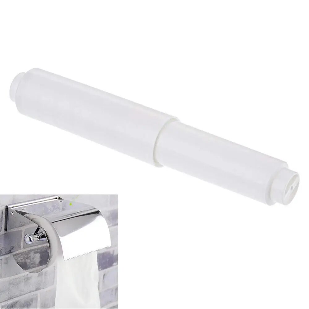 1PC Replacement Toilet Roll Paper Shaft Flexible Plastic Paper Holder ...