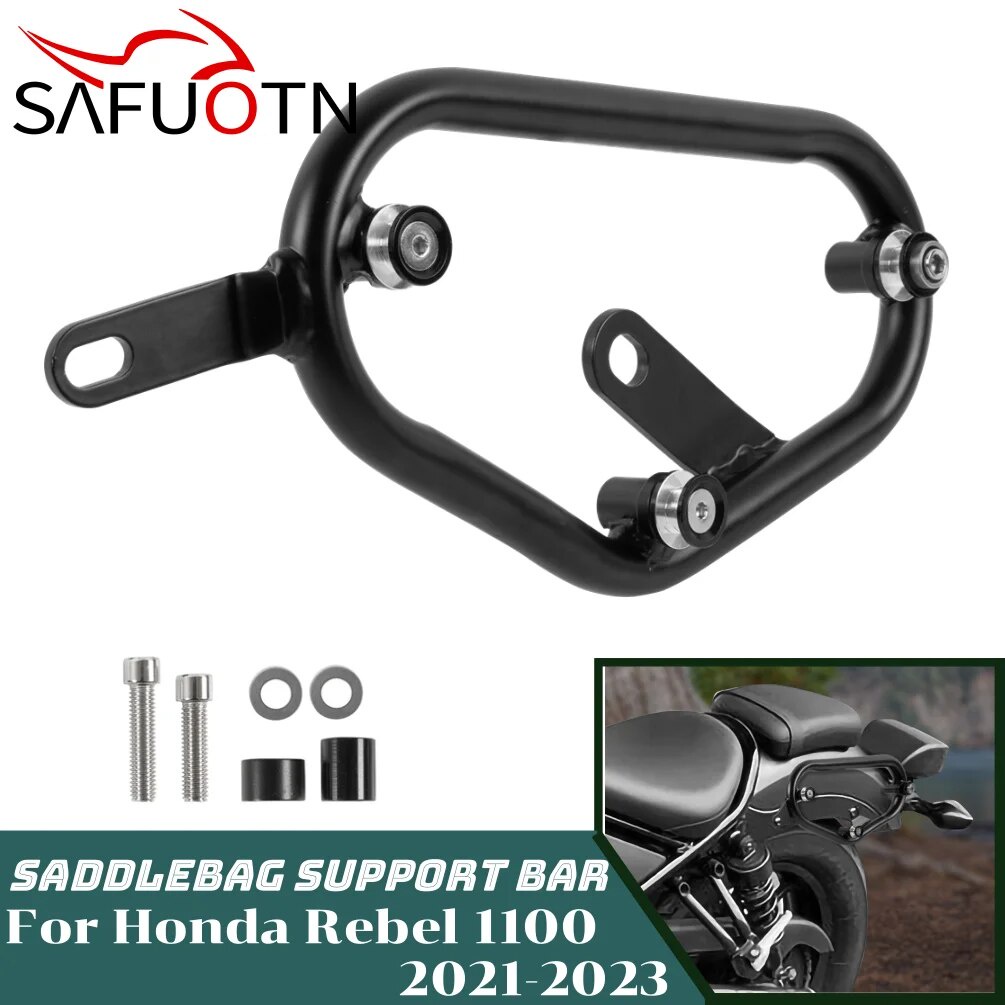 CM1100 CMX1100 Saddlebag Support Bracket for Honda Rebel CM CMX 1100 ...