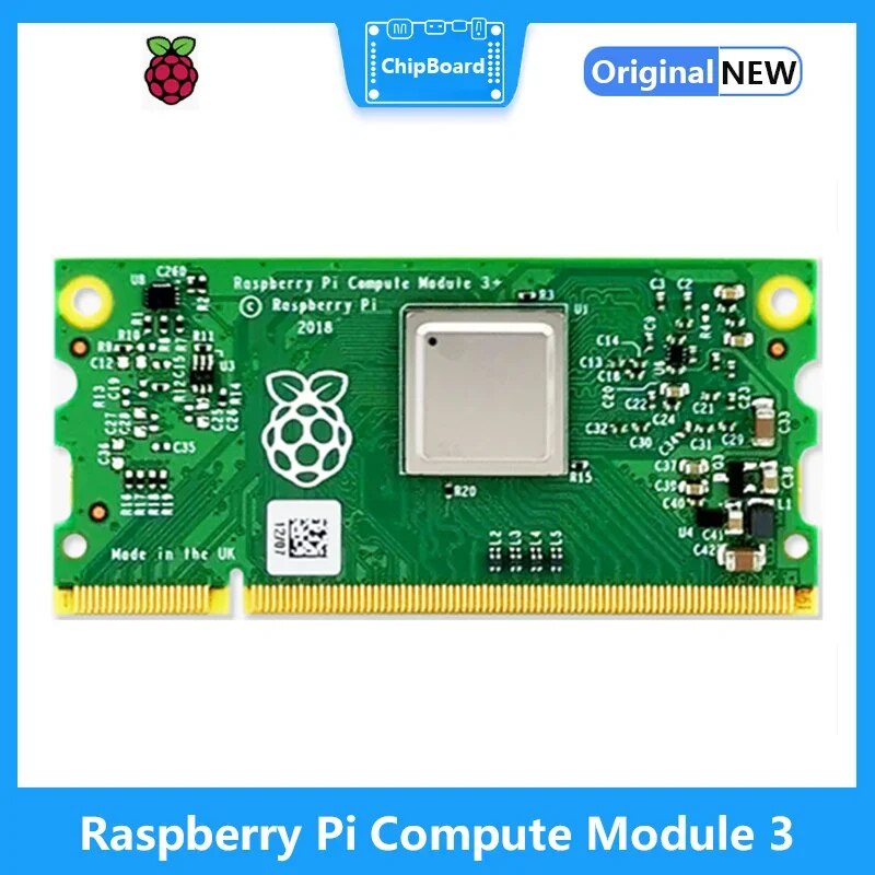 Raspberry Pi Compute Module 3+ Lite/32GB 1GB RAM 64-bit 1.2GHz BCM ...