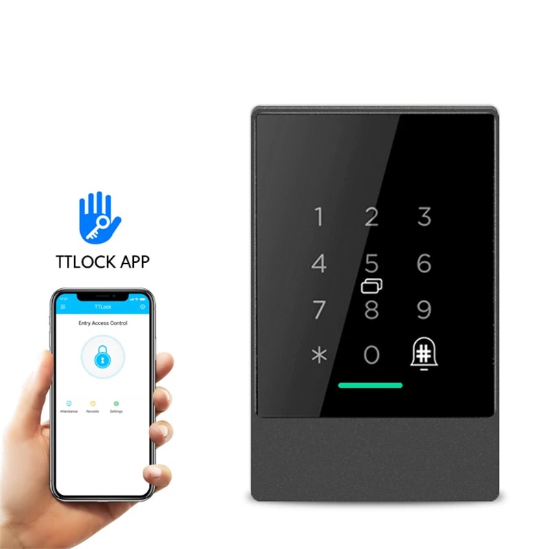 TTLOCK Internet Bluetooth Smart Access Control Reader Waterproof ...