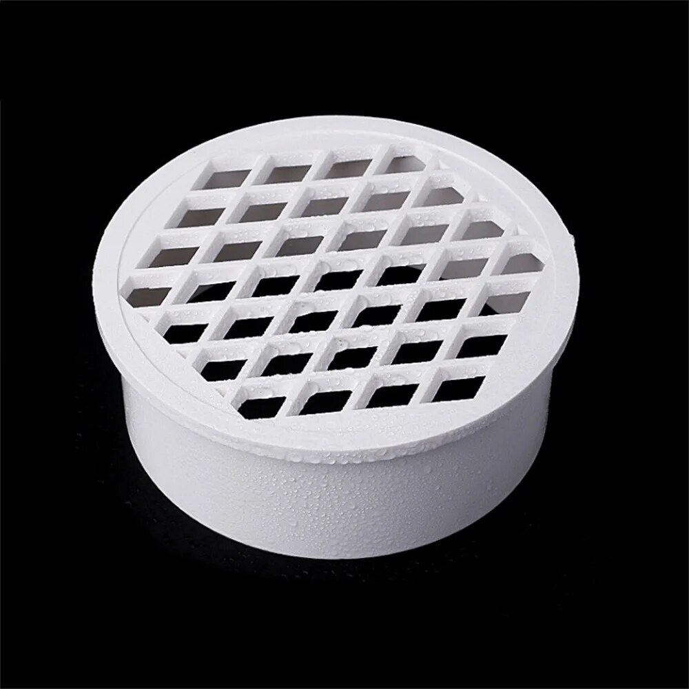 Insert Type Simple Floor Drain PVC 50-160 Round Pipe End Filter Net Air ...