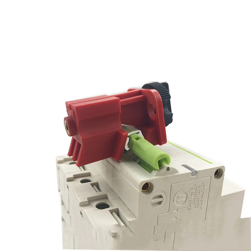 Universal Nylon Moulded Case Circuit Breaker Lockout MCB Lock Dog for ...