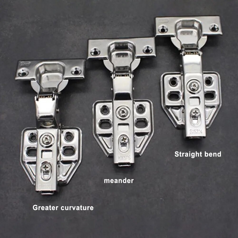 35mm Hydraulic Hinges Cabinet Door Spring Hinge Damper Buffer Quiet ...