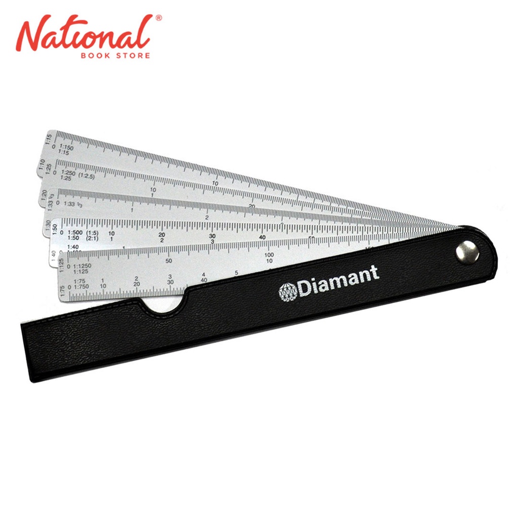Diamant Fan Scale In Leather - School Supplies National Book Store ...