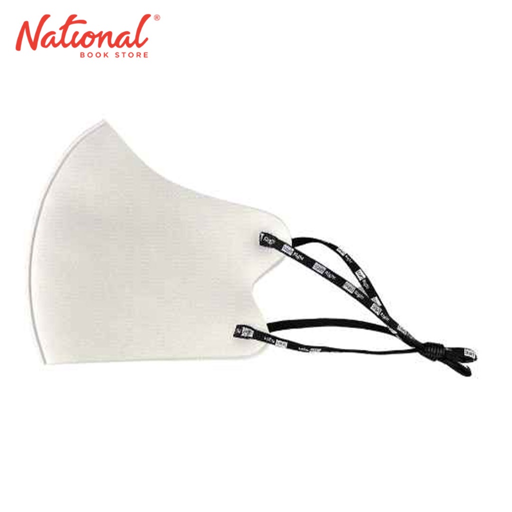 Start Right Face Mask Adult Washable Flat Fold Adjustable Earloop White ...