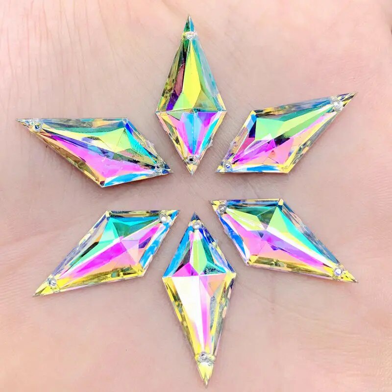 Crystals Gems Rhinestones for Decorations Flatback Round &Flower ...