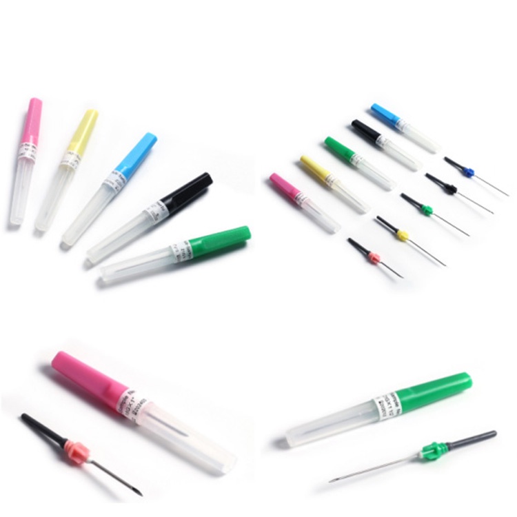 Disposable vacuum blood collection needle draw withdrawal medical blood ...