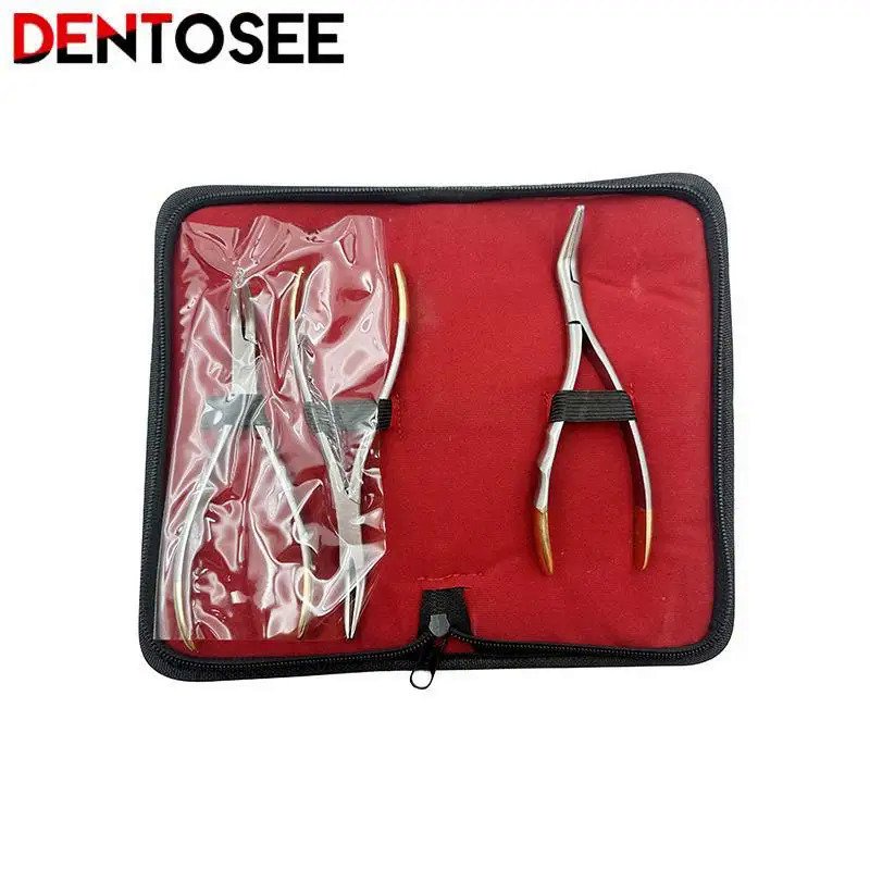 Newly launched Dental Residual Root Tweezers Tooth Extraction Forceps ...