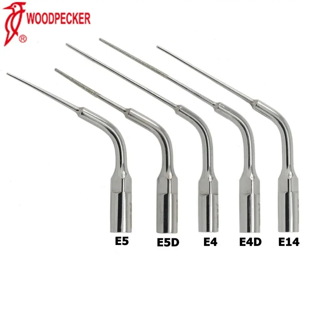 81z 100 Woodpecker Dental Ultrasonic Scaler Endo Tips Root Canal E4