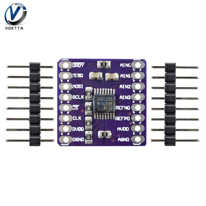 New CJMCU-1220 ADS1220 ADC SPI Low Power 24-Bit Analog-to-Digital Converter Module | Shopee ...