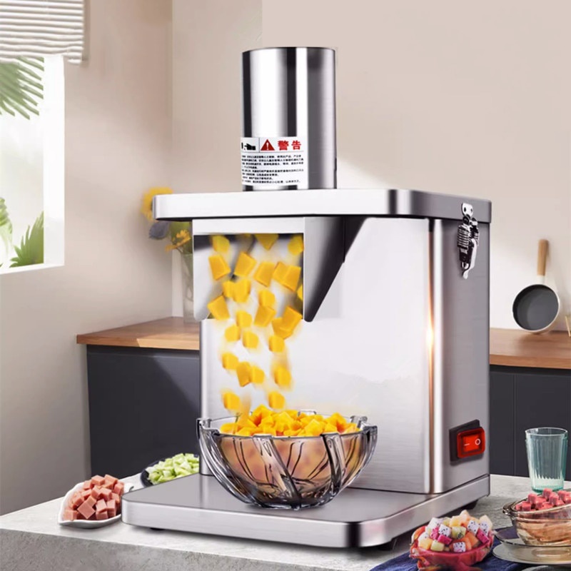 Automatic Vegetable Dicing Machine Commercial Carrot Potato Onion ...