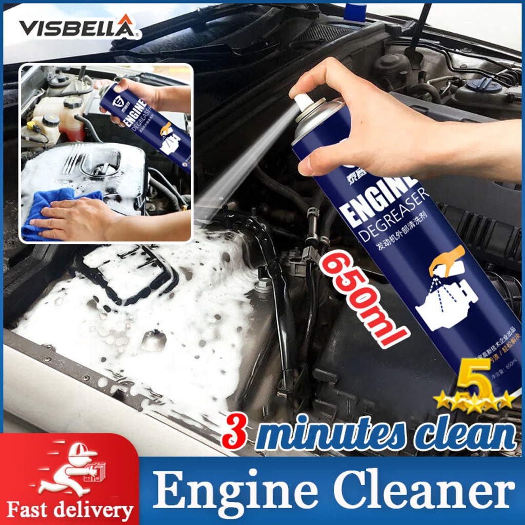 TYRESEALANT Degreaser Cleaner Engine 650ML Engine Degreaser Cleaner ...