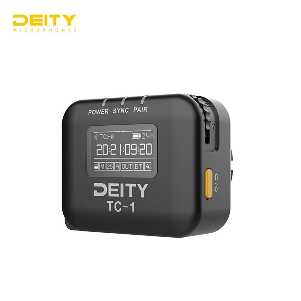 Deity TC-1 Microphone Time Coder Portable Omnidirectional Wireless Mic ...