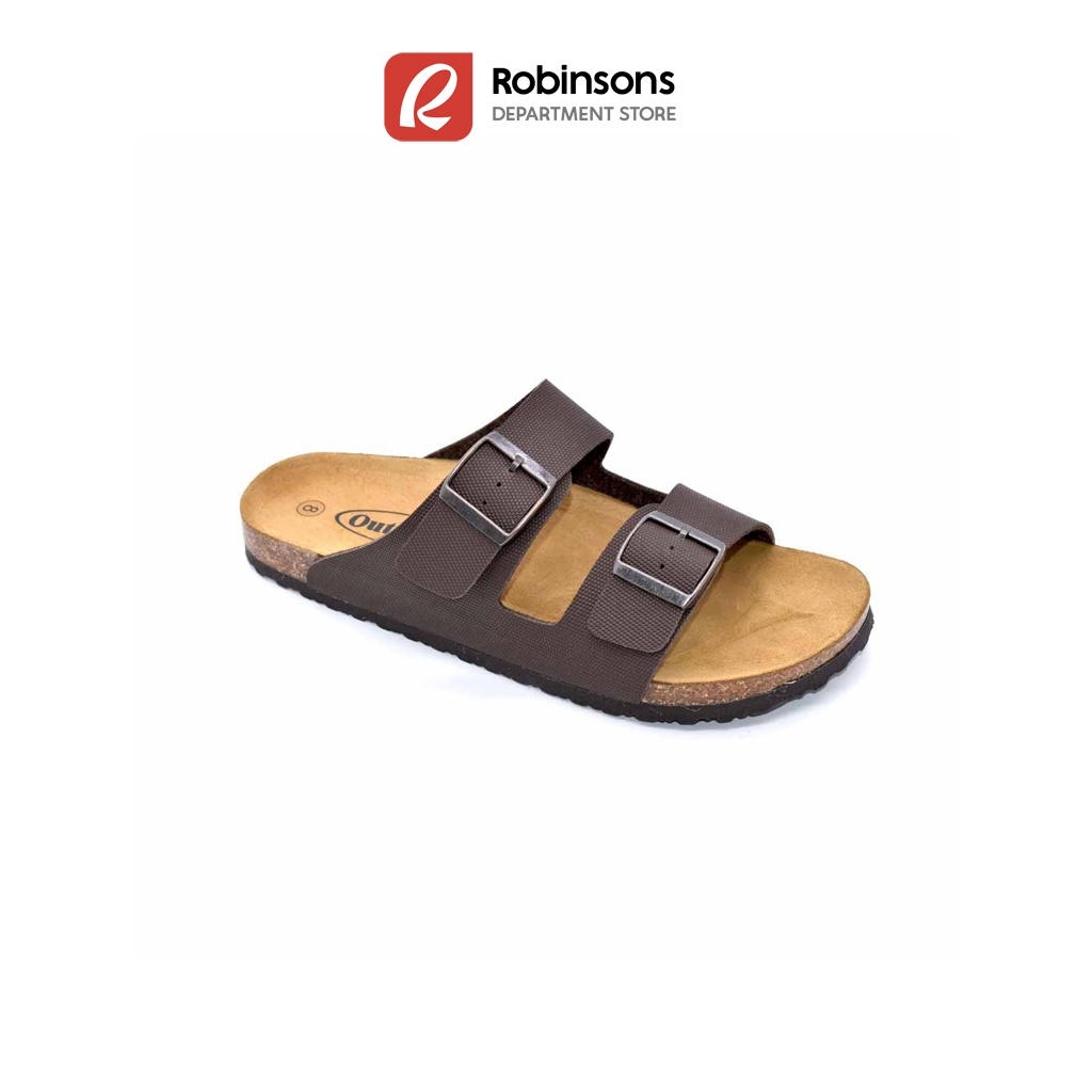 Outland Sandals 23630 San Diego (Choco Brown Grain/Brown) | Shopee ...