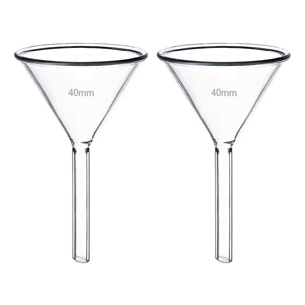 Laboratory Borosilicate Glass Triangle Funnel 60 Triangular Conical ...