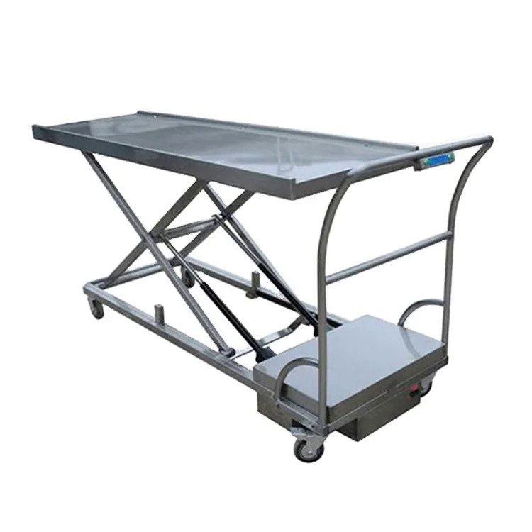 YSSJT-1A Fully 304 hospital stainless steel morgue lifting equipment ...