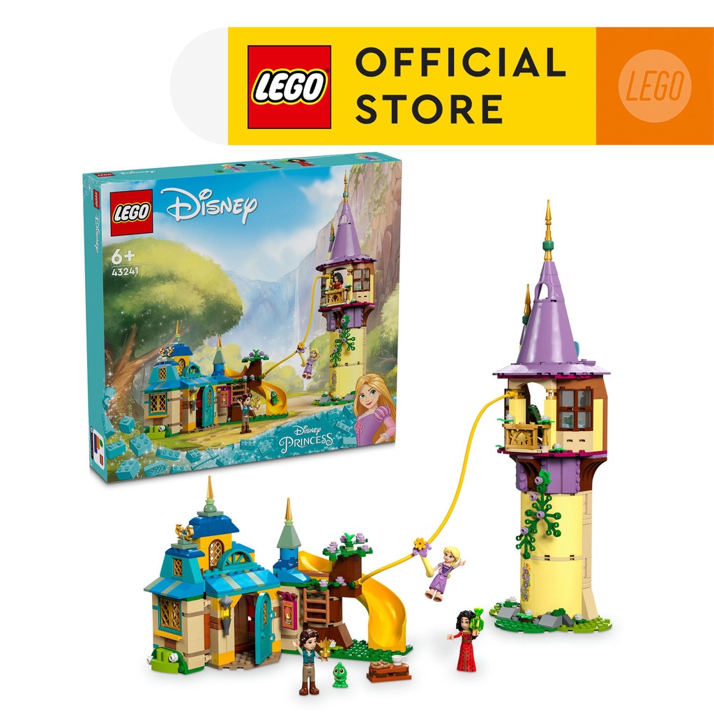 LEGO Disney Princess 43241 Rapunzel's Tower & The Snuggly Duckling ...