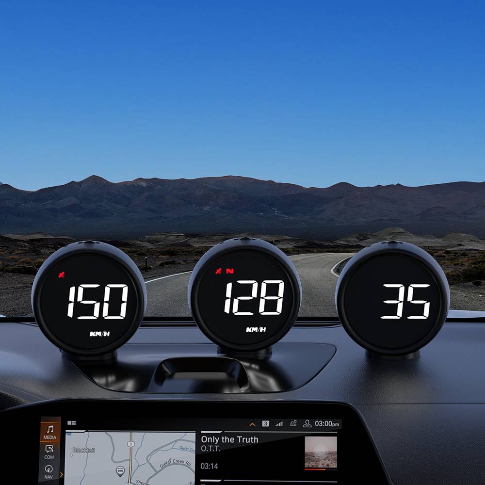 New WiiYii B1 OBD2 Smart Gauge LED Speedometer with Hud tpms OBD2 ...