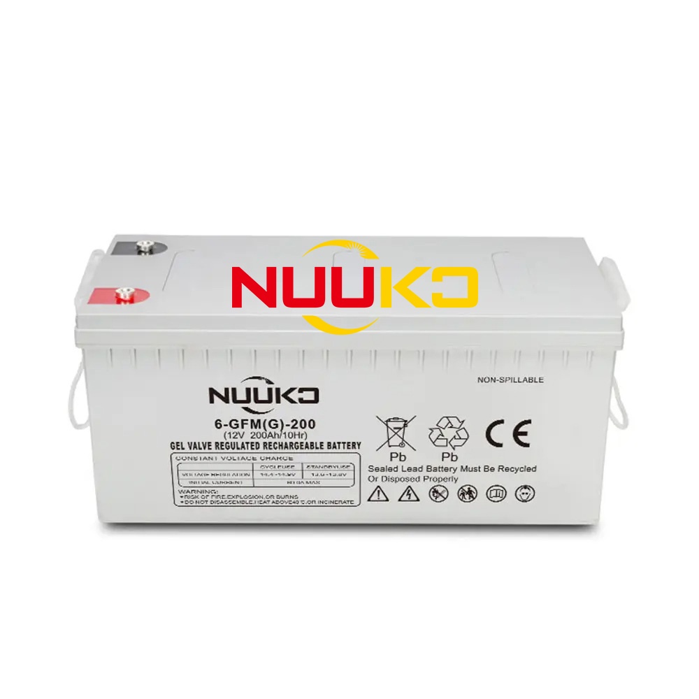 NUUKO Solar Energy Storage Gel Battery 12v 100ah 120ah 150ah 200ah ...