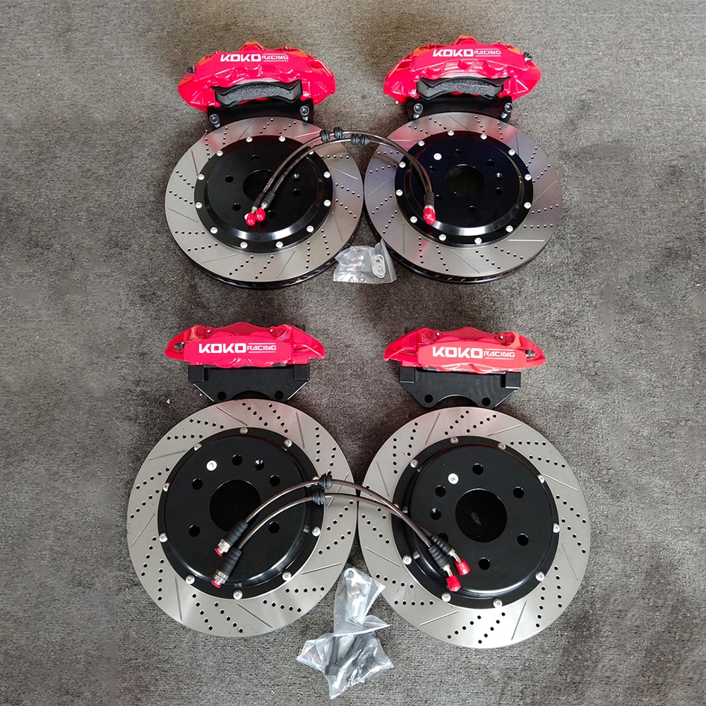 universal auto brake kit big brake system 6 pot 4 pot brake caliper for ...