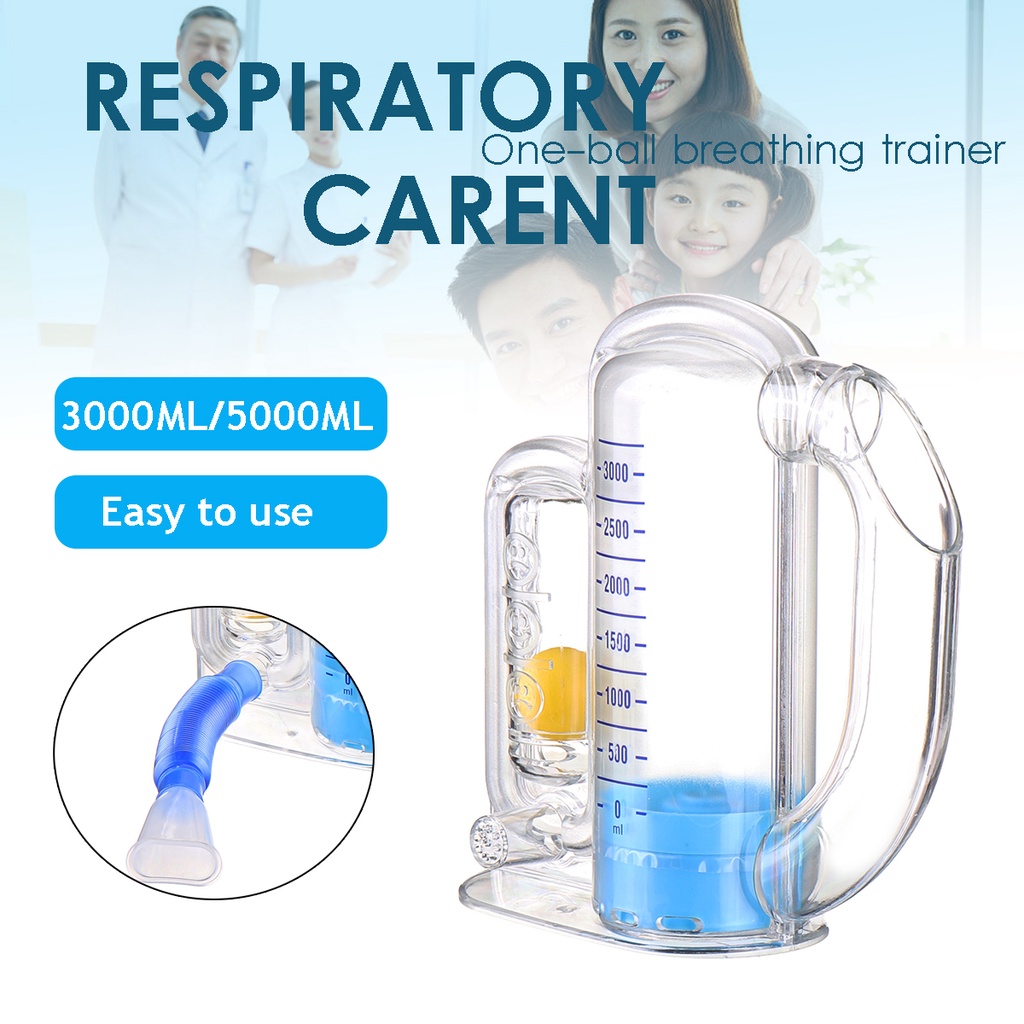 3 Day DeliveryIncentive Spirometer 5000ml 3000ml Deep Breathing ...