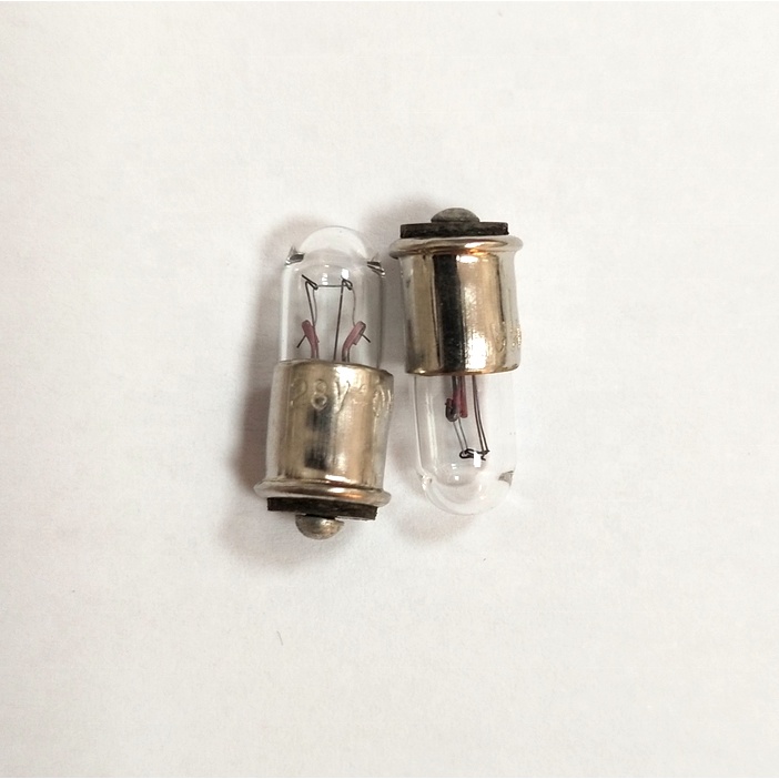 T1 3/4 Midget Flange/Midget Grooved 28V 40mA small indicator bulb ...