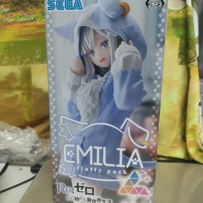 Re:Zero,Luminasta Figure,Emilia (fluffy pack ver) | Shopee Philippines