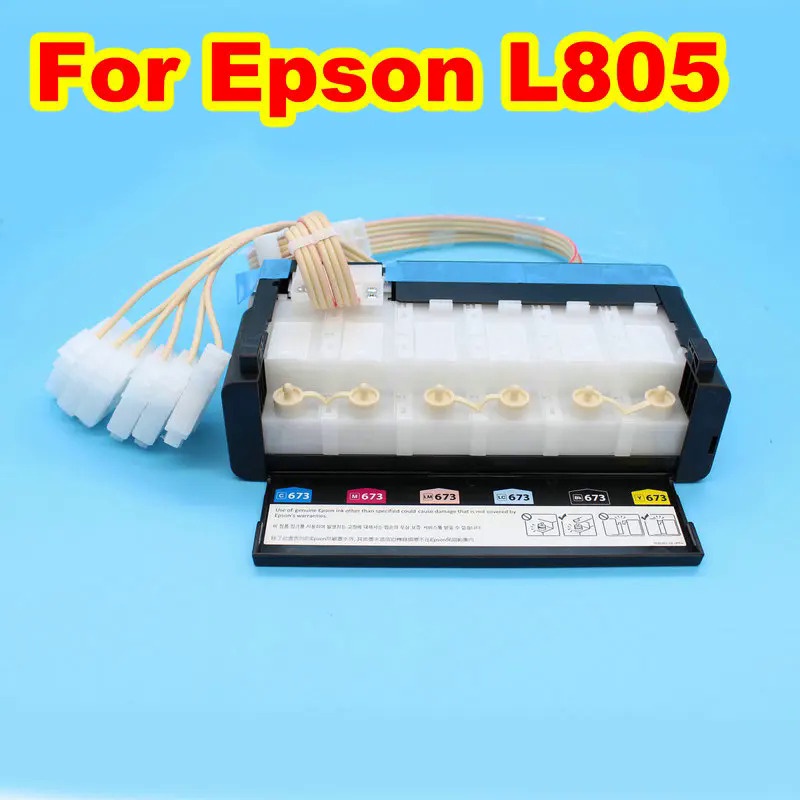 ♨Ciss For Epson L1800 Ciss Tank Ink System L800 L805 Original Ciss Ink ...