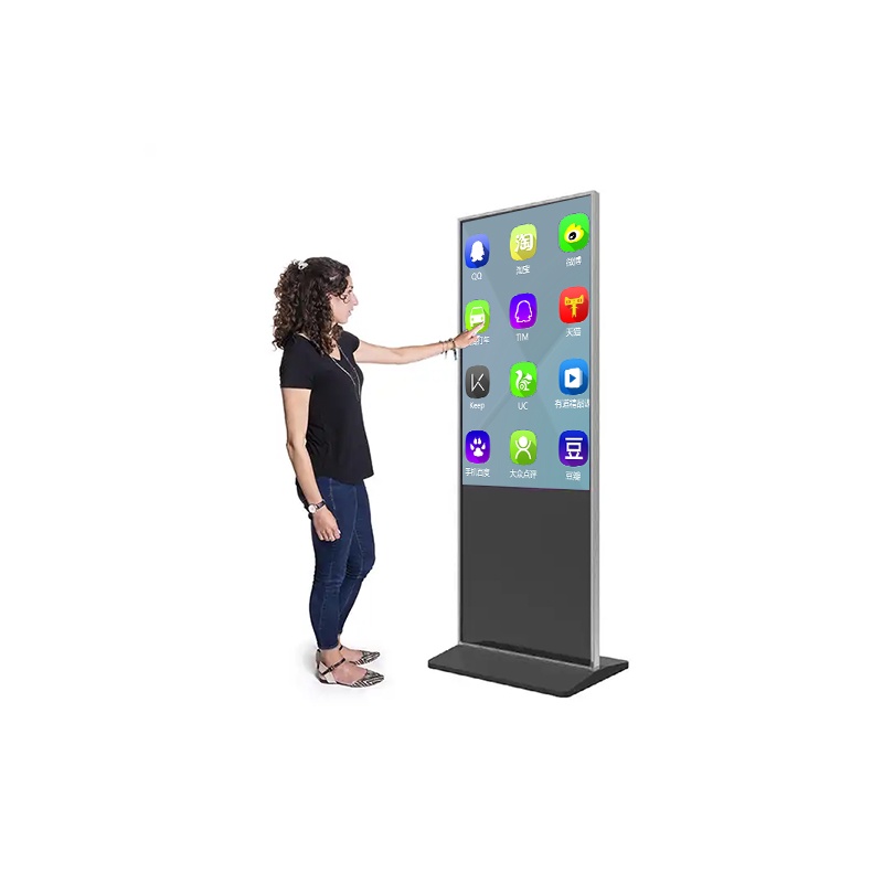 4k Standee Touch Screen Android/window/touch Vertical Lcd Display Totem ...