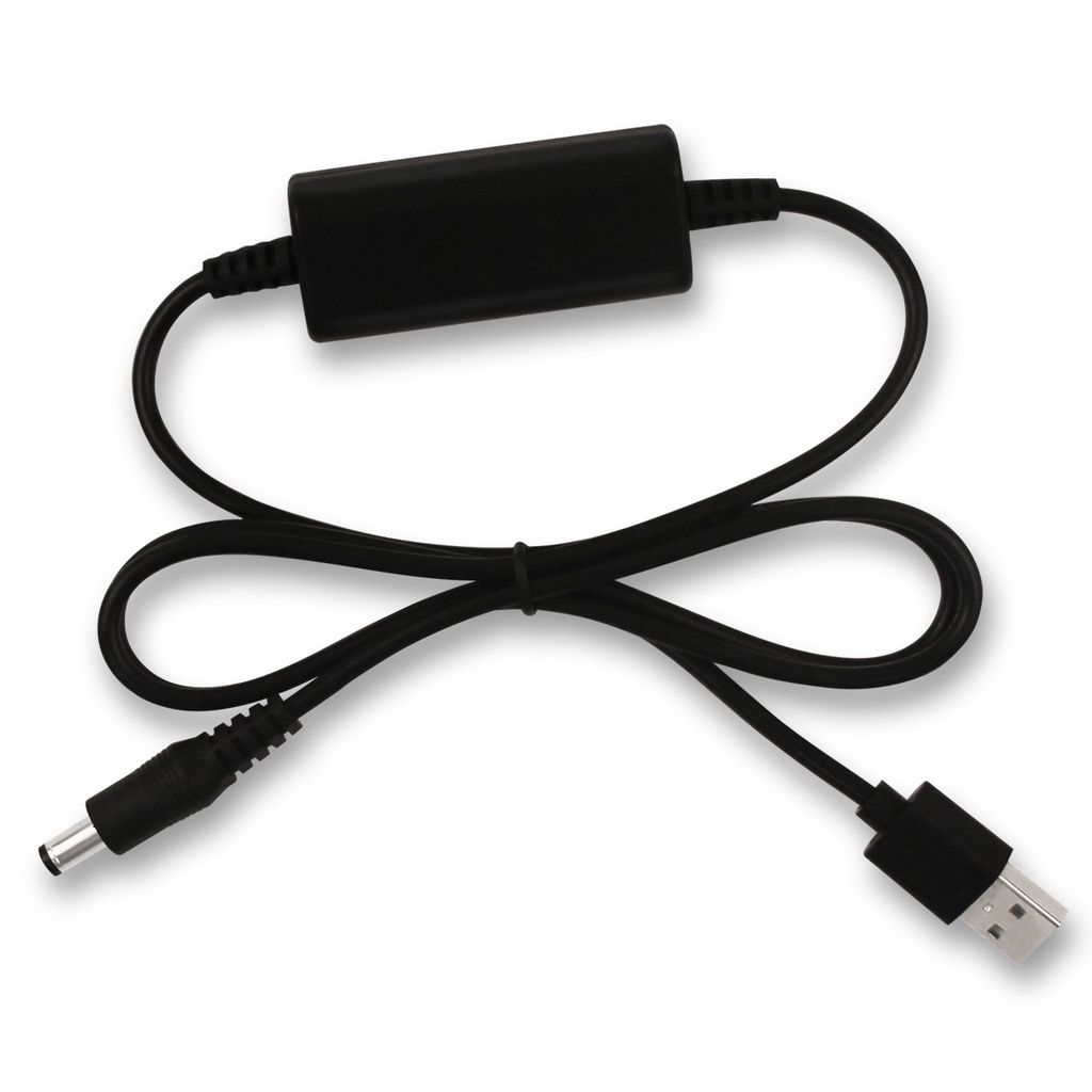 1M 20AWG USB Power Boost Line Step UP Module Plug Wire DC 5V to DC 12V ...