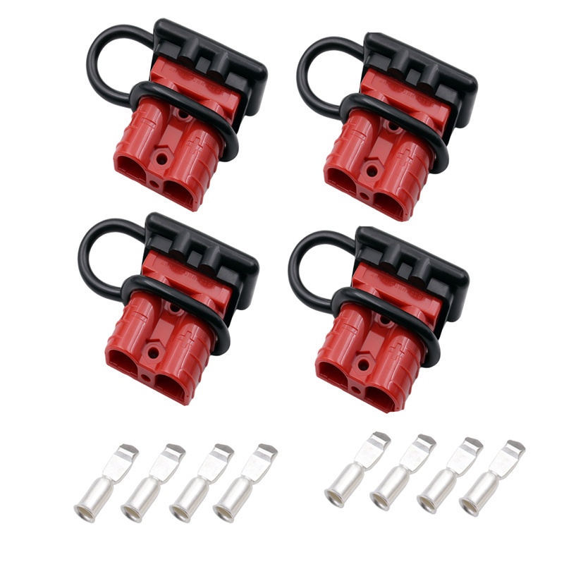 Battery connector 50A 600V bipolar electric vehicle charging plug ...