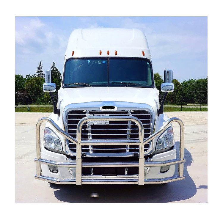 Semi Big Trucks Front Bumper Bull Bar Deer Grille Guard For ...