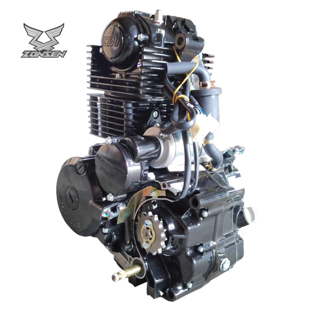 ZONGSHEN cb250 4-stroke 250cc motorcycle engine 4 stroke with reverse gear | Shopee Philippines