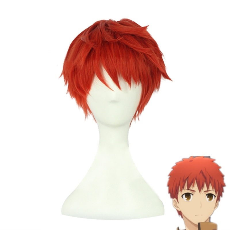 Fate/Stay night FGO Shirou Emiya Red Short Anime Heat Resistance ...
