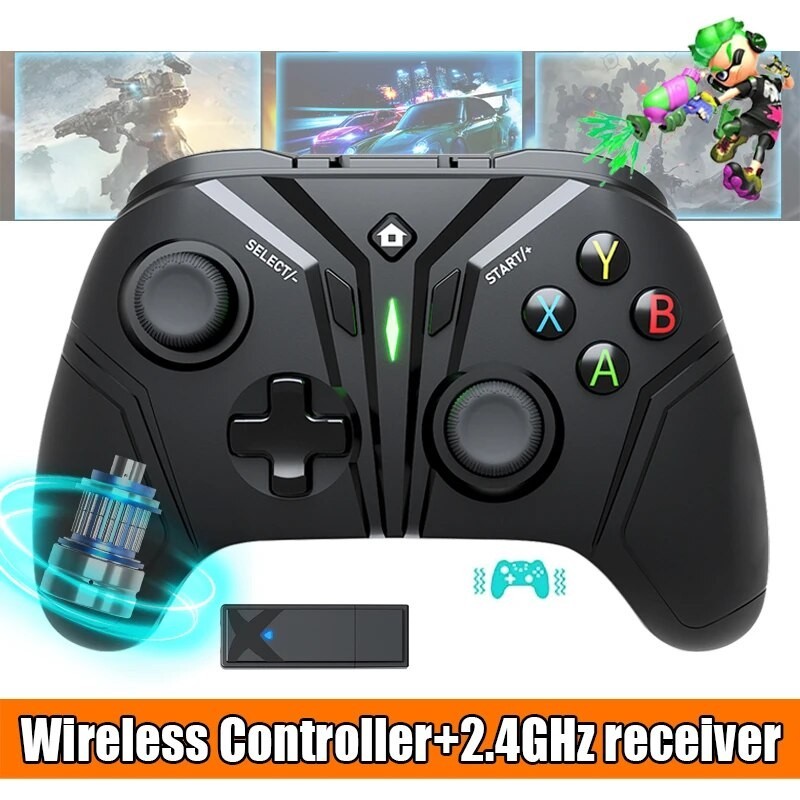 BATTOOL For Nintendo Switch Pro,+2.4G For Windows/IOS/Android Joystick ...