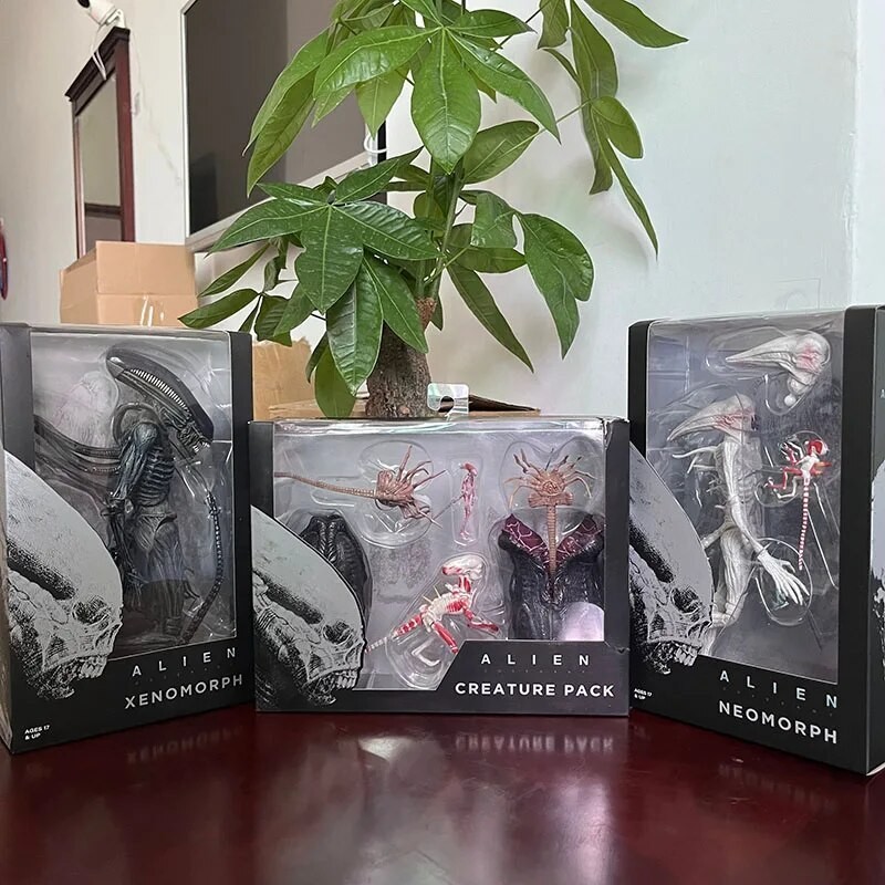 AVP Aliens Xenomorph Figure Alien VS Predator Neomorph Creature Pack ...