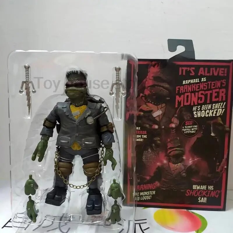 Neca Raphael as Frankenstein's Monster Turtles Action Figure ...