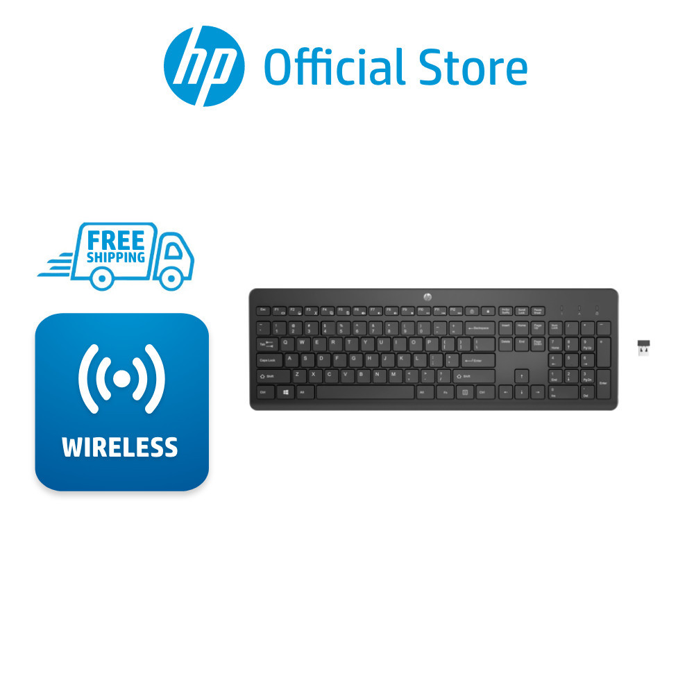 HP 230 Wireless Keyboard | Shopee Philippines