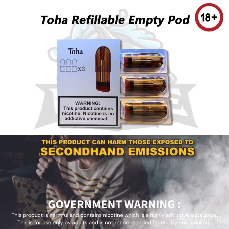 Toha Refillable Empty Cartridge For 4/5/6 REL-X | Shopee Philippines