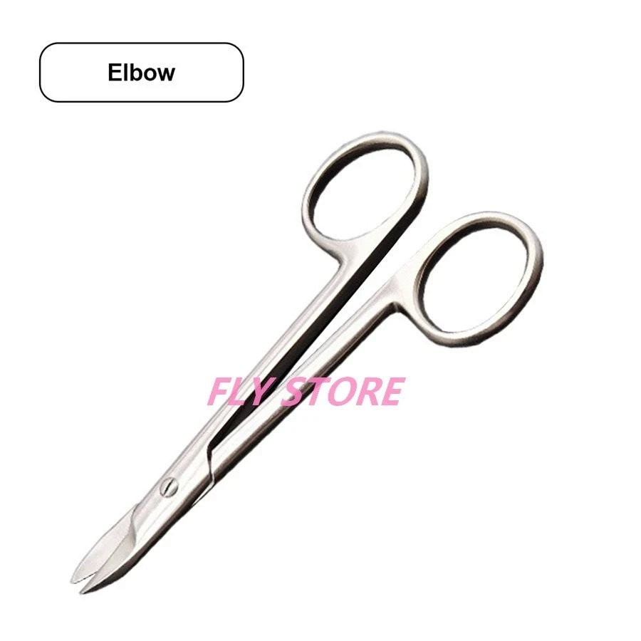 Newly launched Dental Surgical Scissors Straight and Curved 11cm Metal ...