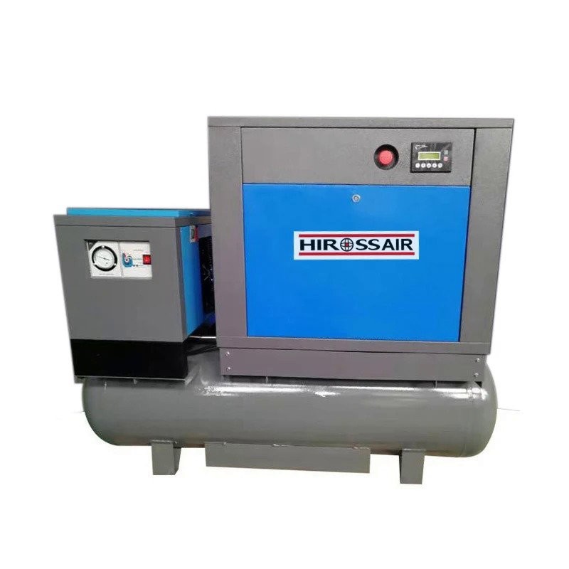 Hiross air-compressor G7 G18 G22 screw air compressor 500 litre 200l ...