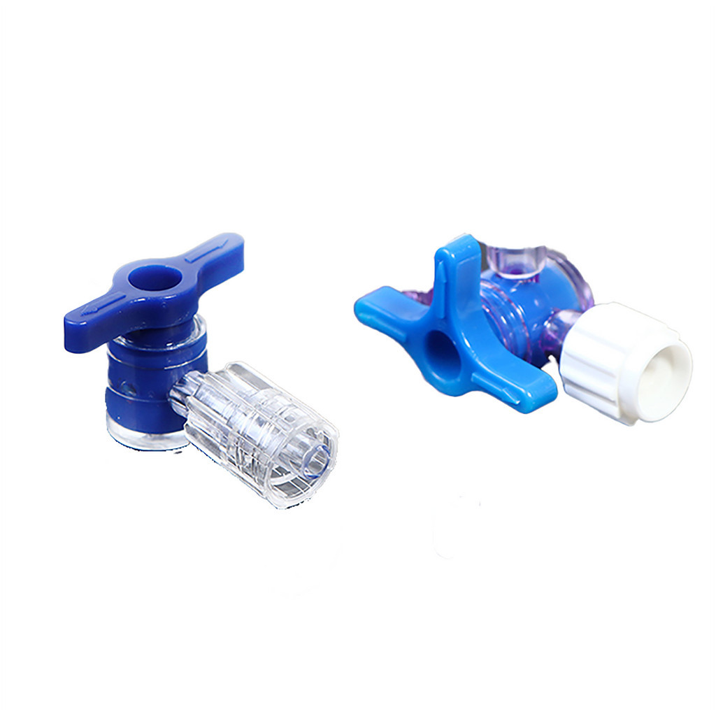 PC/PP Small Plastic Luer Stopcock 3 Ways Valve Connector Female Male ...