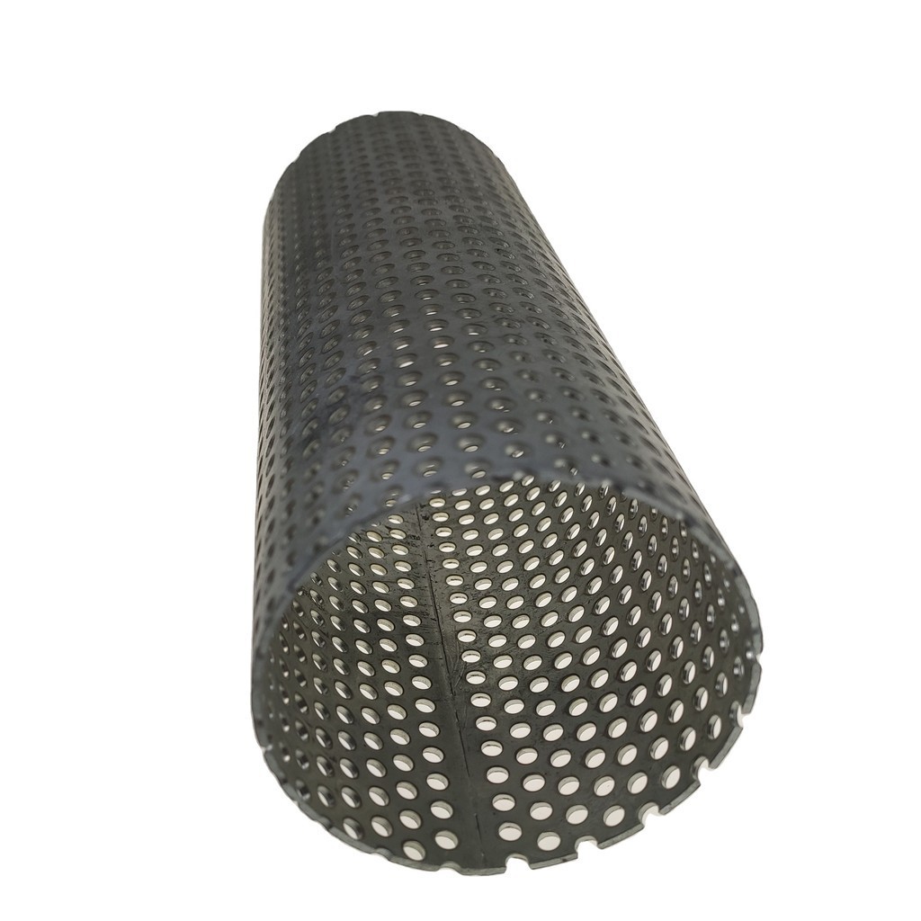 stainless steel strainer perforated pipe rolled sheet welded tube ...