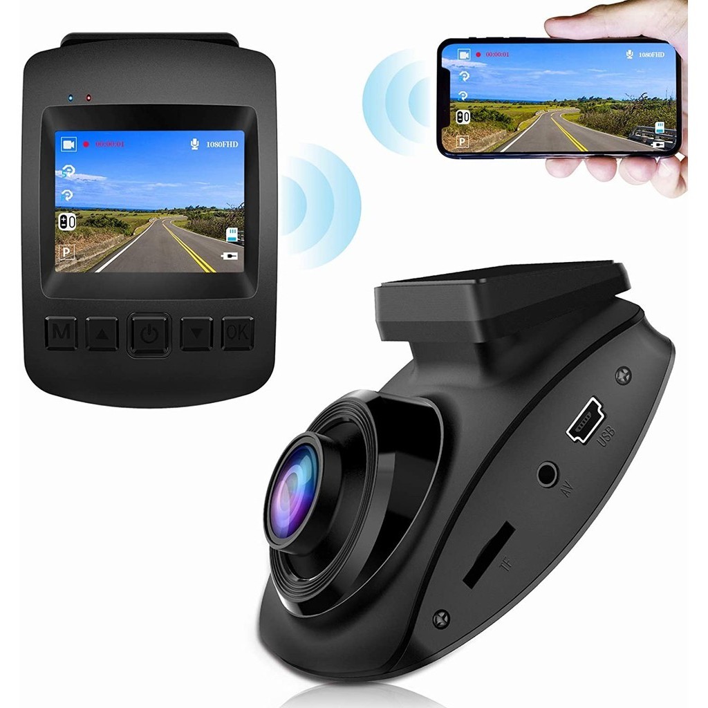 wifi dashcam camera single lens with APP usb mini night vision video ...