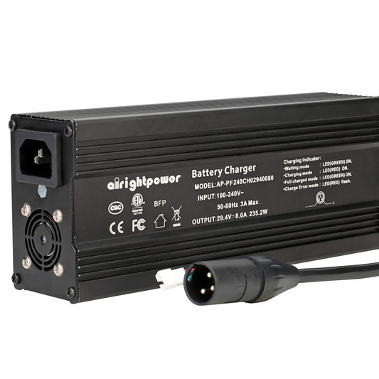 240W Lithium ion battery charger 12V 14A 24V 8A 36V 6A 48V 4A 240W ...