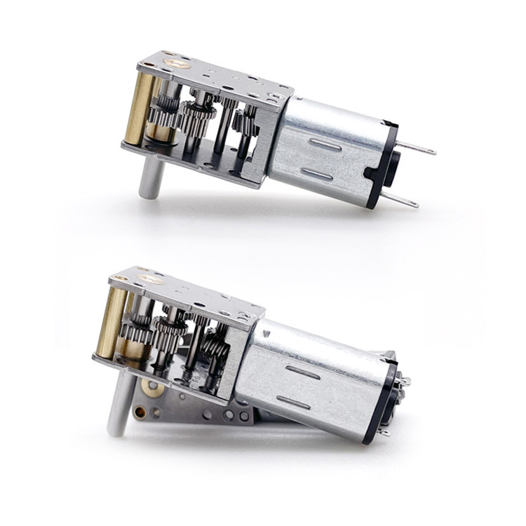 DC micro electric motor 12 volt worm gearbox 3v right angle n10 n20 n30 ...
