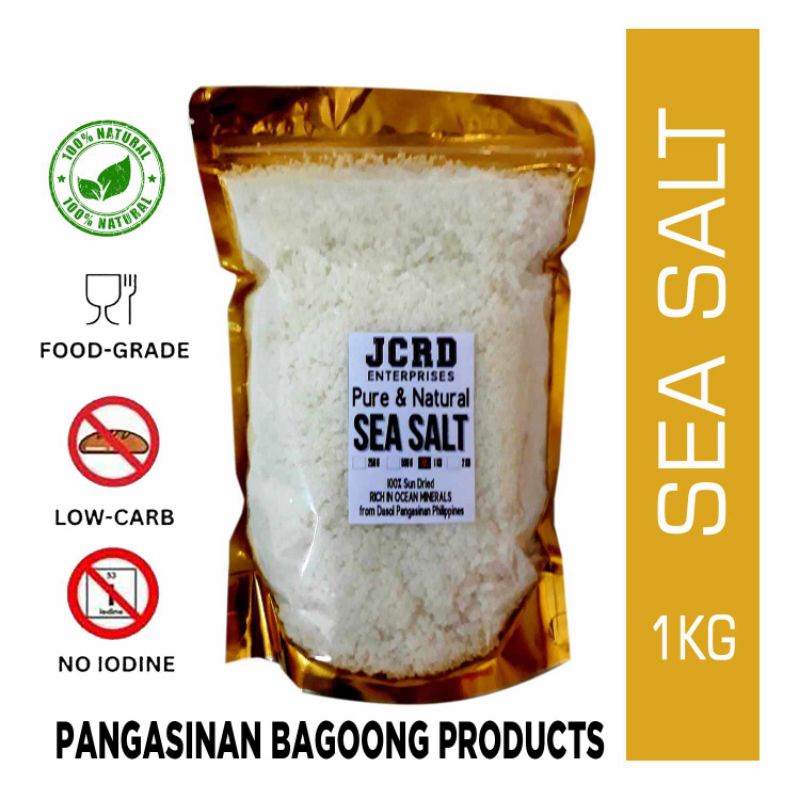 Natural Rock Salt ( Food-Grade/ Non-Iodized ) 1KG | Shopee Philippines