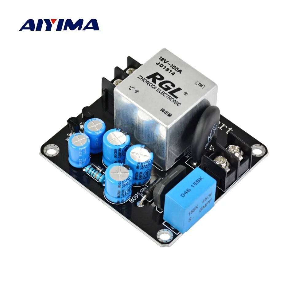 ⚕AIYIMA 1500W Amplifier High Power Soft Start Circuit Power 100A High ...